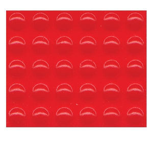 Bump Dots - Clear, Mini Rounded-Top Round Bump Dots - The Low Vision Store