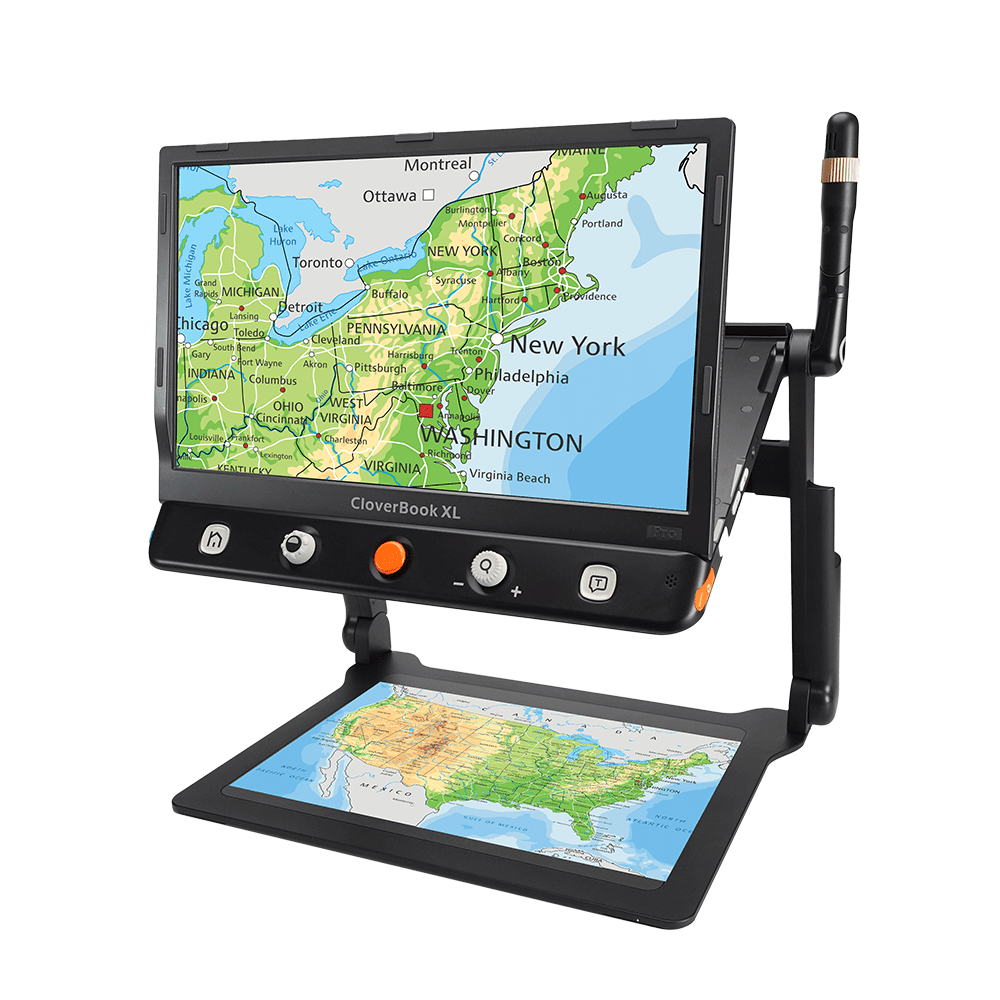 CloverBook Pro XL Video Magnifier- The Low Vision Store