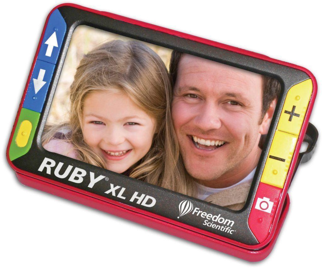 Ruby 5" XL HD Handheld Video Magnifier – The Low Vision Store